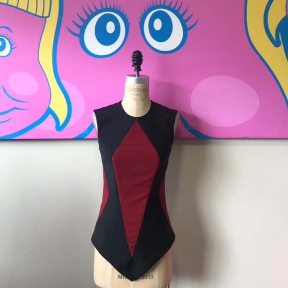 Maison Martin Margiela | Tops | Maison Martin Margiela Red Black ...